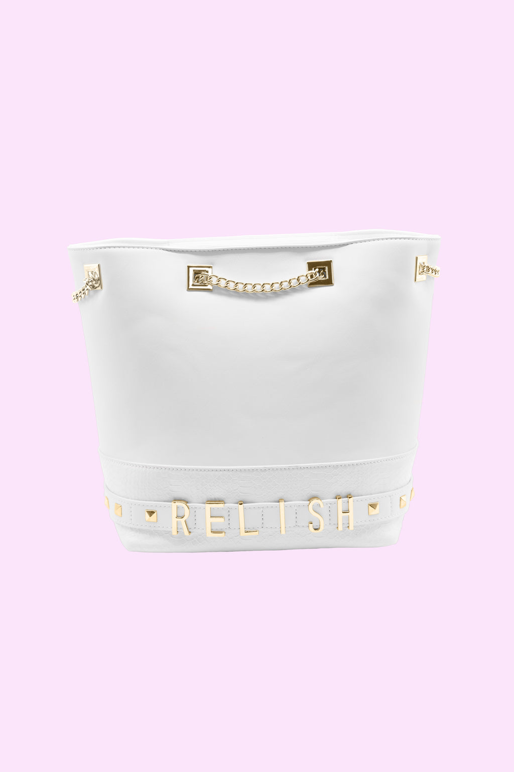 borsa PYTHON_SECCHIELLO zaino con catene più dett.logo più borchie eco ...